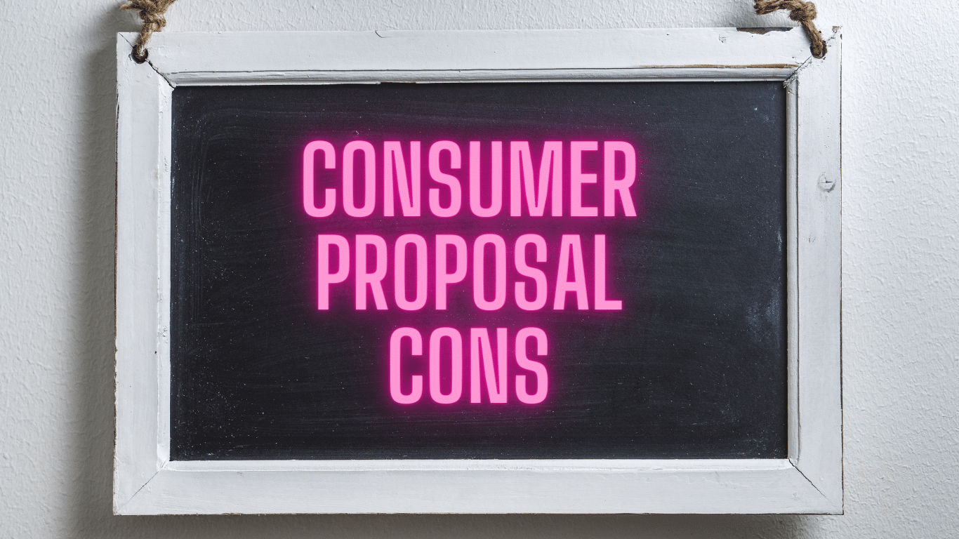 How Much Does a Consumer Proposal Cost?